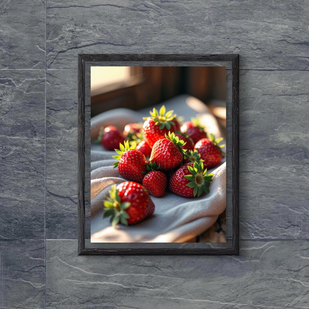 Farmhouse Digital Art, Food Themed Wall Decor, Rustic Kitchen Art ...