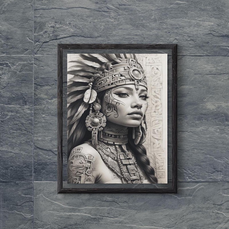 Aztec Wall Art - Etsy