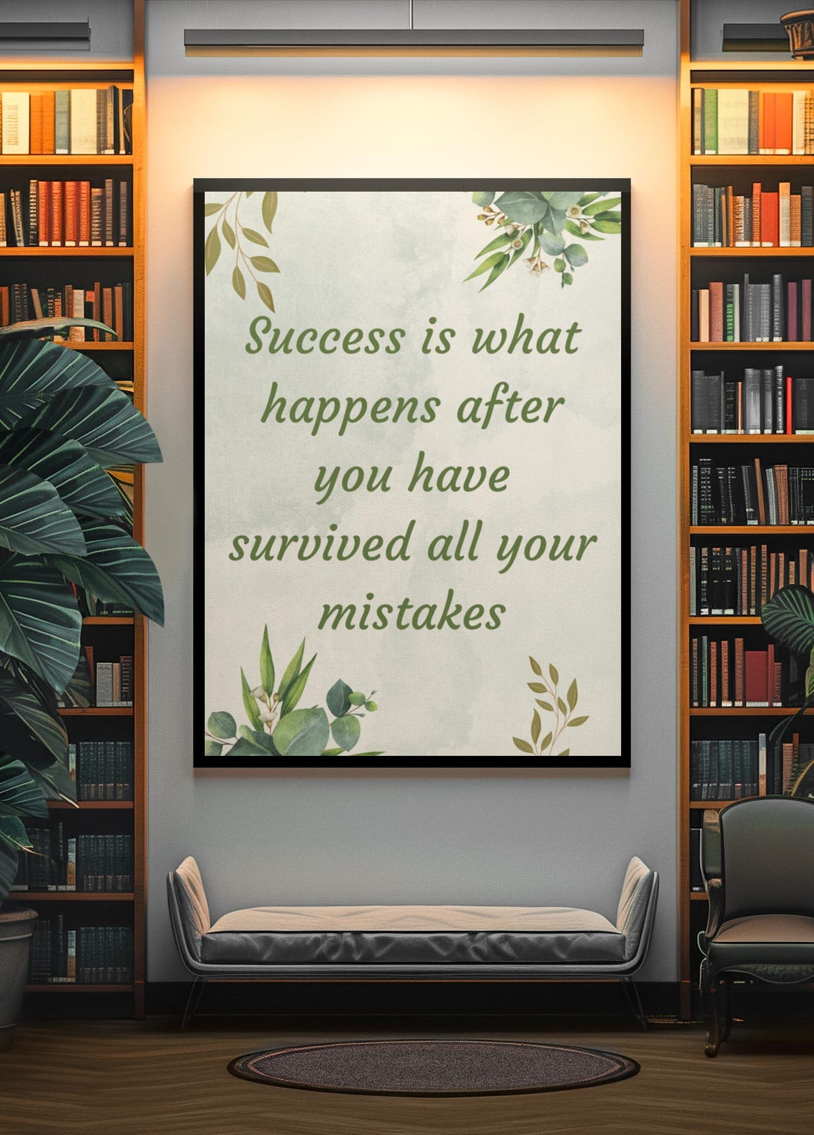 Positive Affirmation Digital Wall Art, Inspirational Office Decor, Team ...