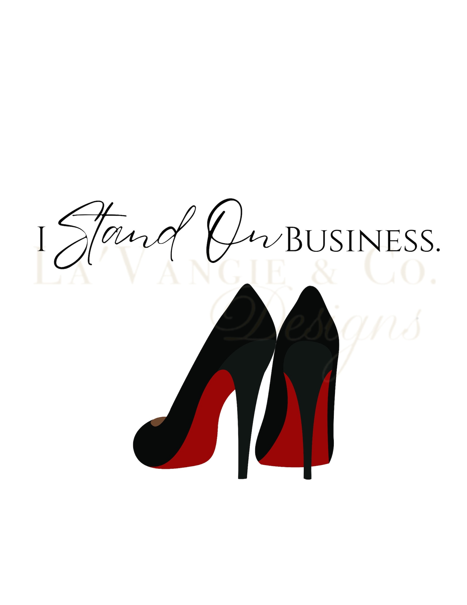 Stand on Business Digital Download SVG, PDF, JPG - Etsy