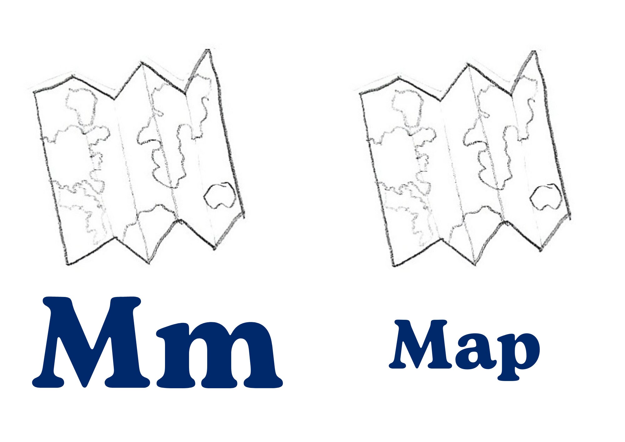 Color Your Own Alphabet Flashcards! - Etsy