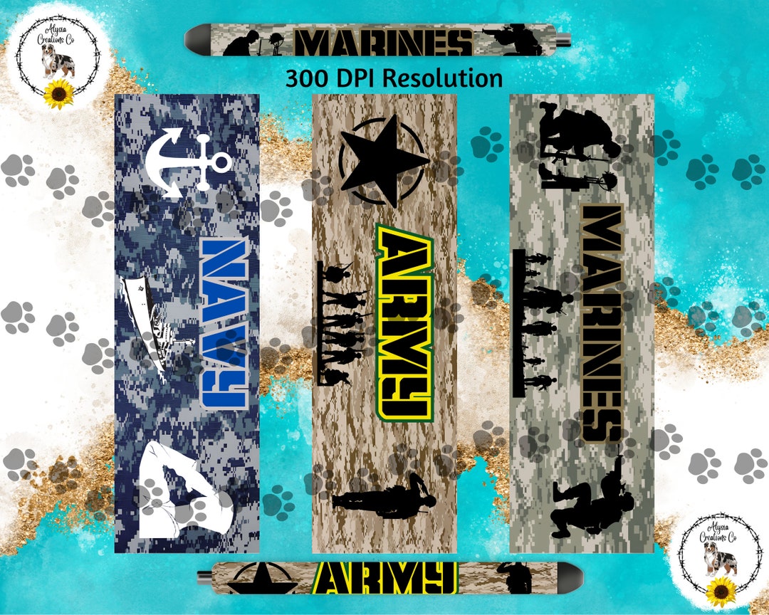 Military Pen Wraps, Navy, Army, Marines, US Military, Navy Pen Wraps ...