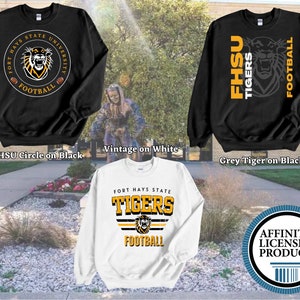 FHSU Football Shirt, Fort Hays State University, Football Sweatshirt ...