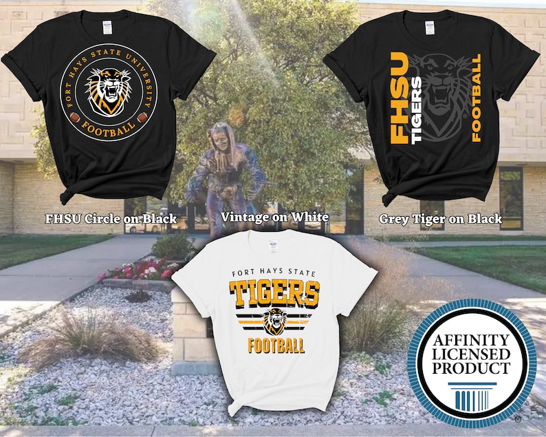FHSU Football Shirt, Fort Hays State University, Football Sweatshirt ...