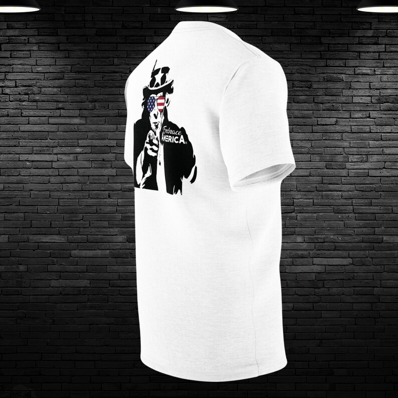 Patriotic Uncle Sam T-shirt for American Patriot Gift for Military ...