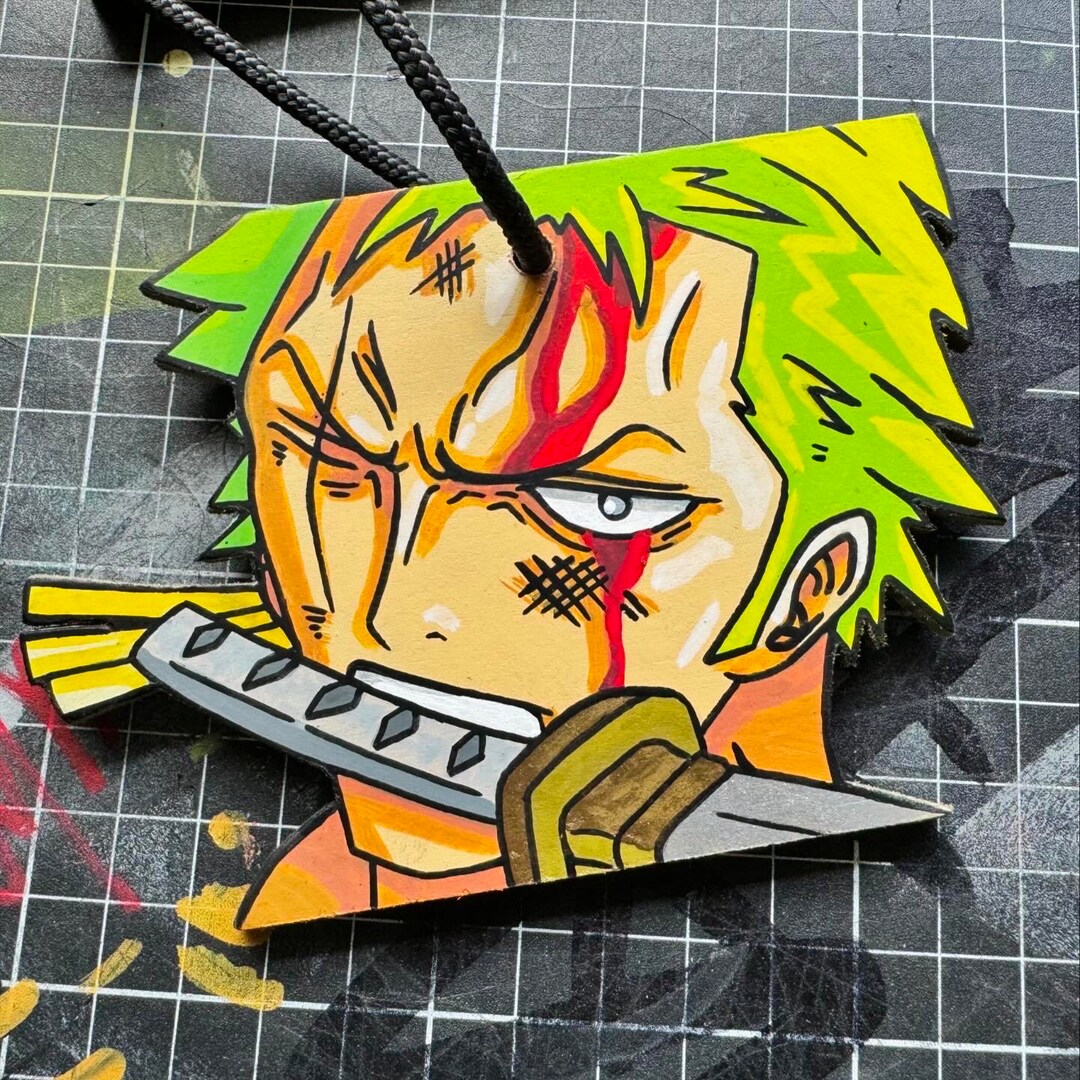 Zoro Car Mirror Hanger - Etsy