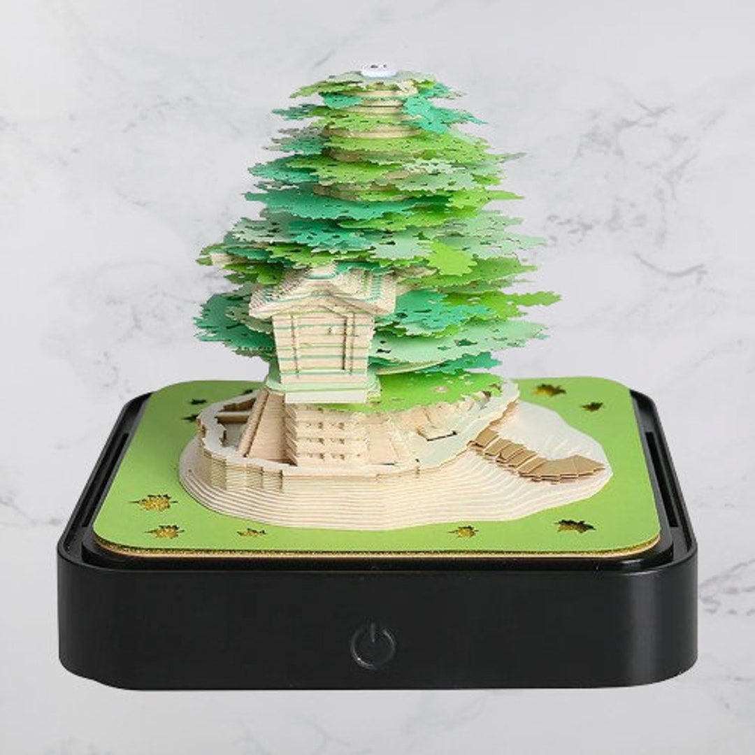 3D Notepad 2024 Calendar Tree House Calendar Memo Pad Home - Etsy Canada