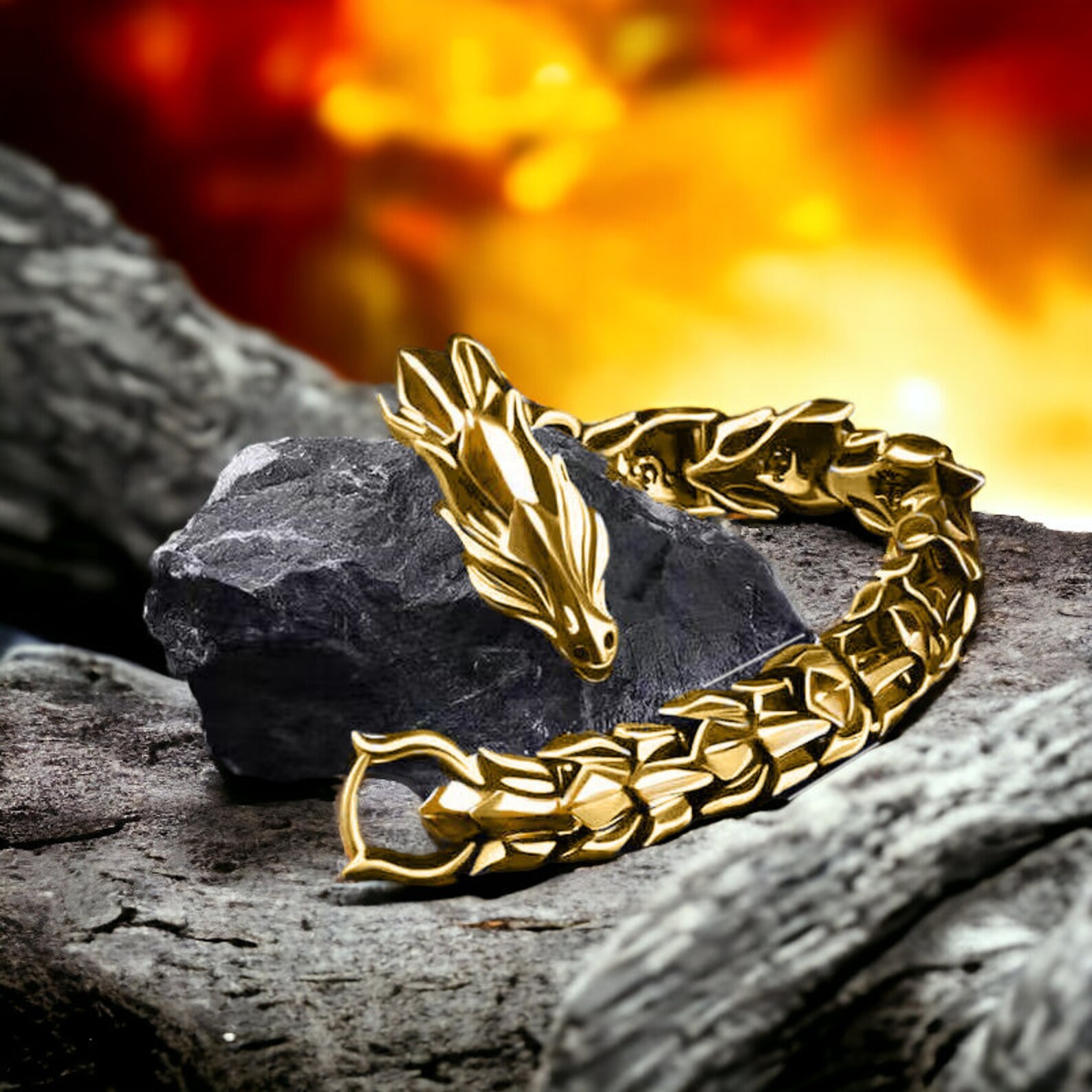 Japanese Dragon Bracelet Luxury Bracelet, Japanisch, Filigranes Armband ...