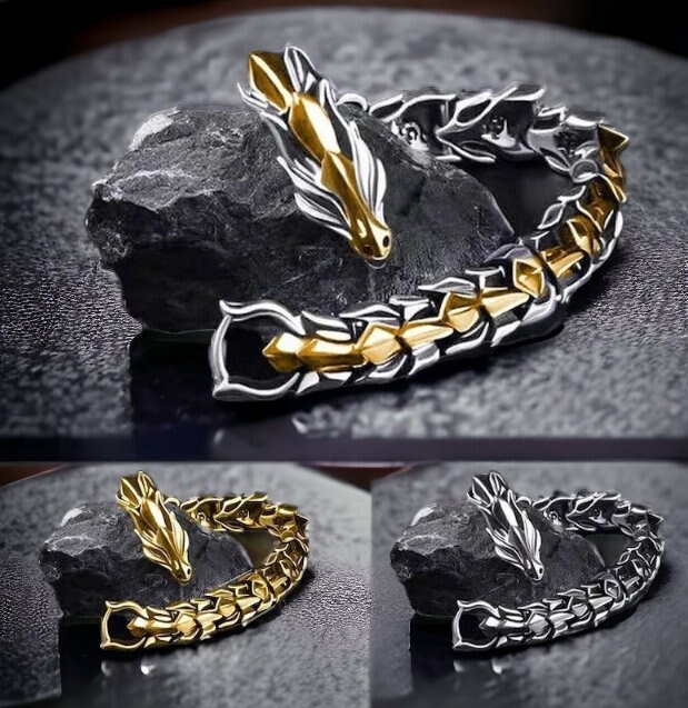 Japanese Dragon Bracelet Luxury Bracelet, Japanisch, Filigranes Armband ...