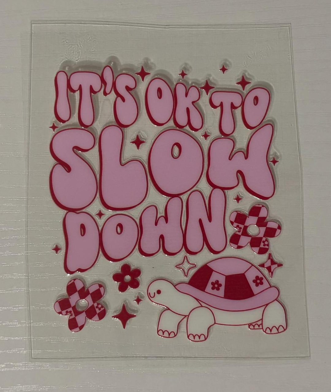 It's Ok to Slow Down Decal - Etsy