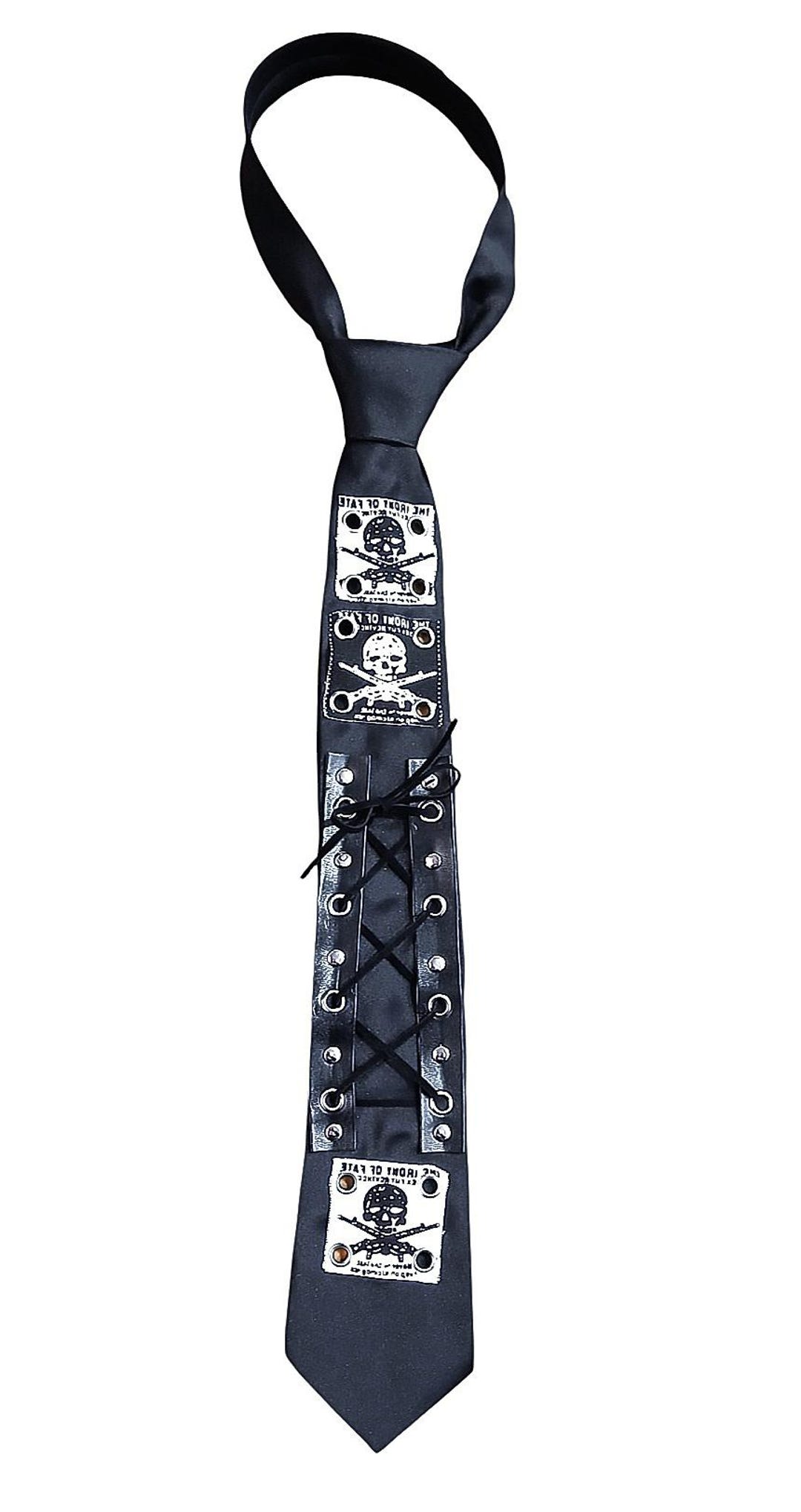Punk Rock Tie (handmade) - Etsy