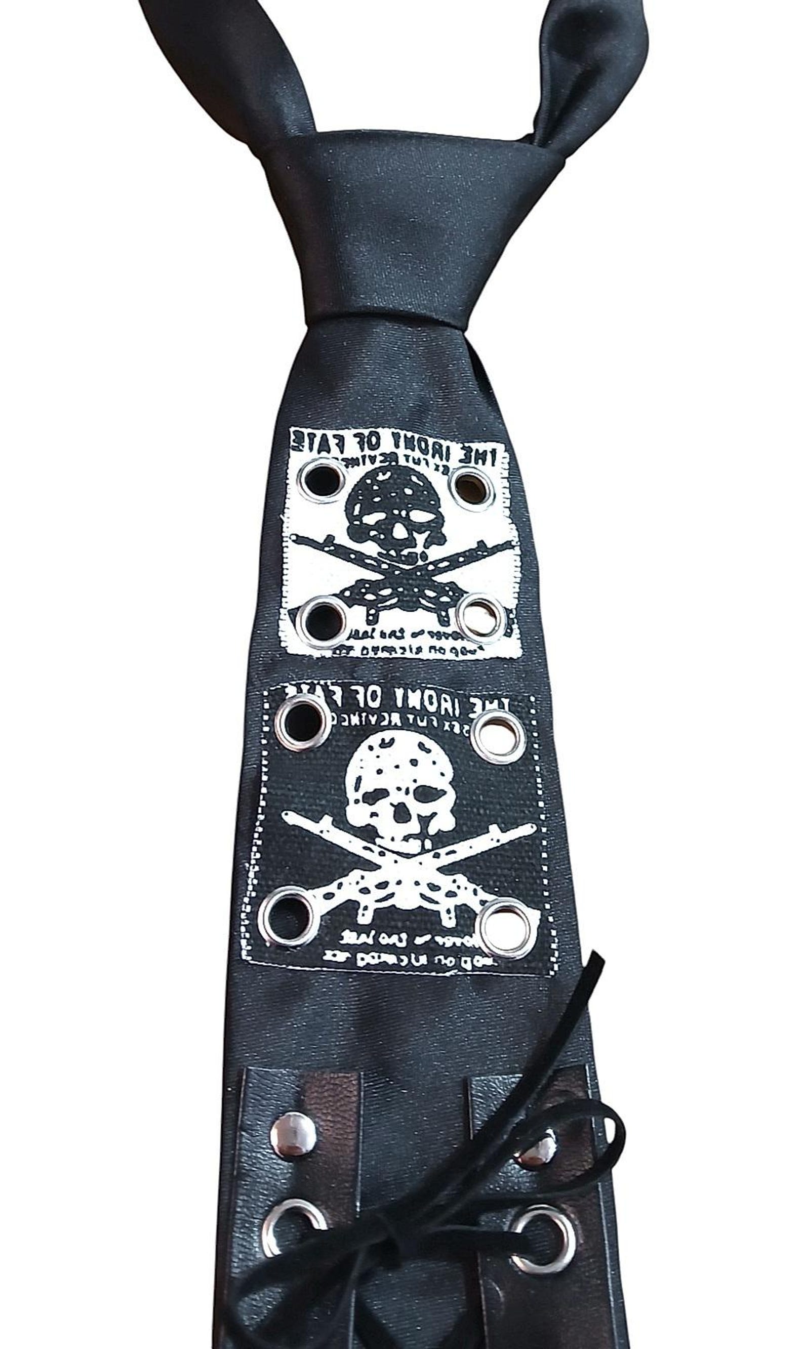 Punk Rock Tie (handmade) - Etsy