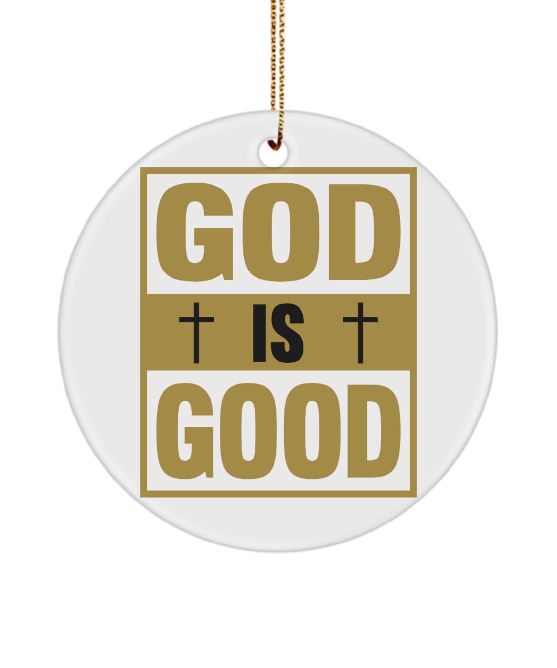 God is Good Ornament, Faith Based Merchandise, Christianity, Catholic ...