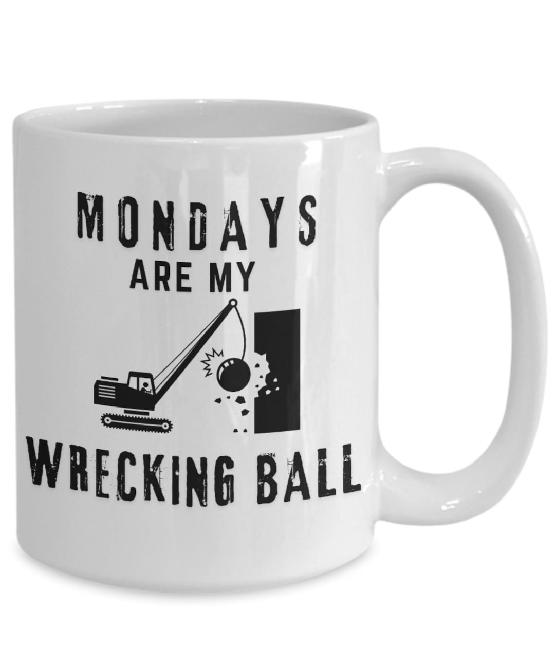 Funny Demolition Worker Mug, Funny Gift Ideas for Bank Tellers ...