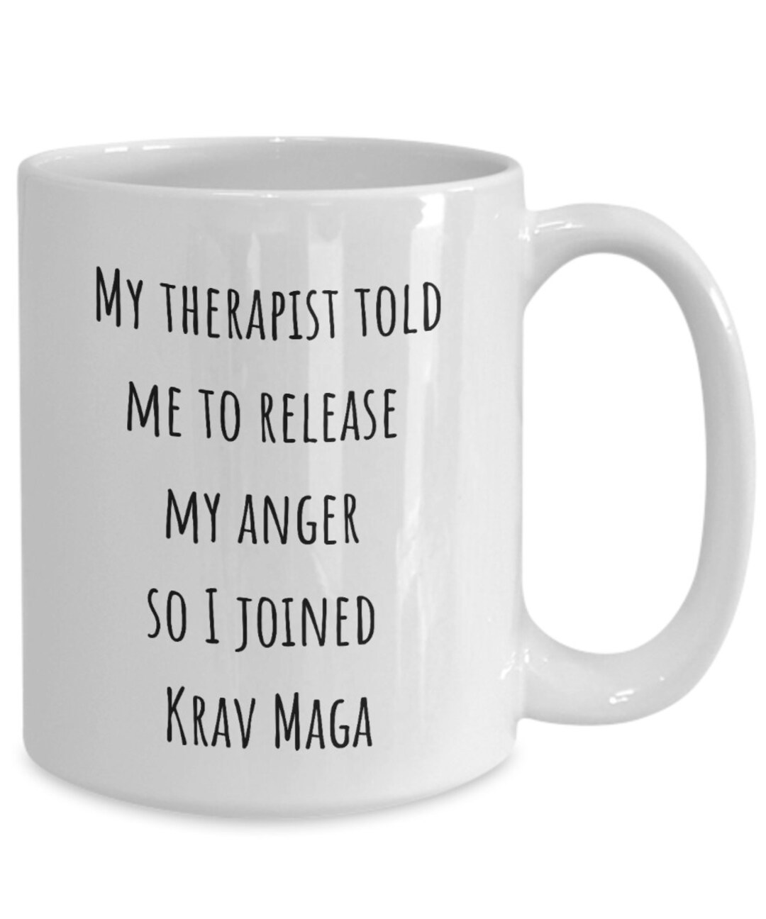 Krav Maga Coffee Mug, Gift for Him or Her, Cool Krav Maga Gifts With ...