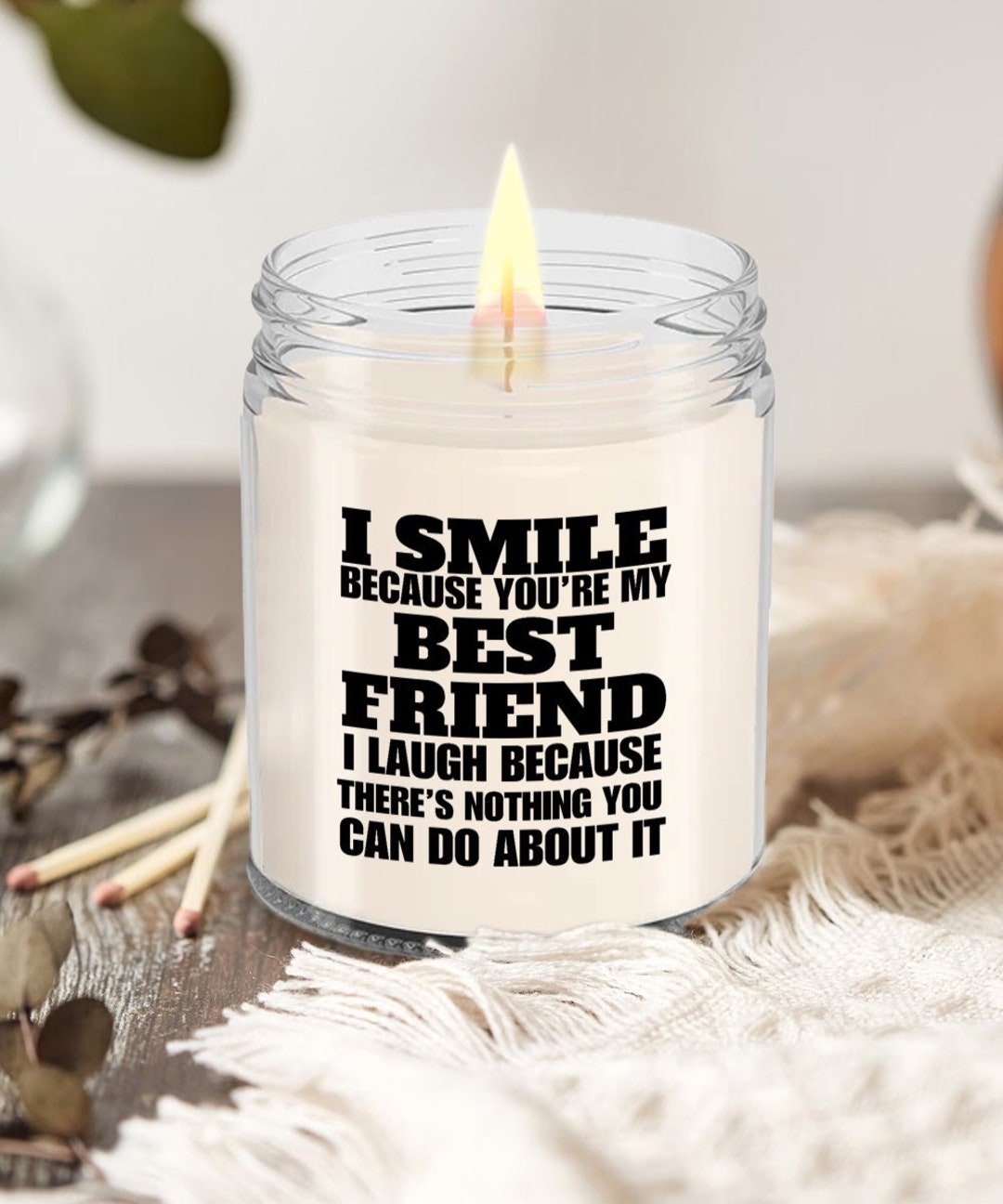 Best Friend Candle, Gifts for Best Friend Female, Ex's Best Friend ...