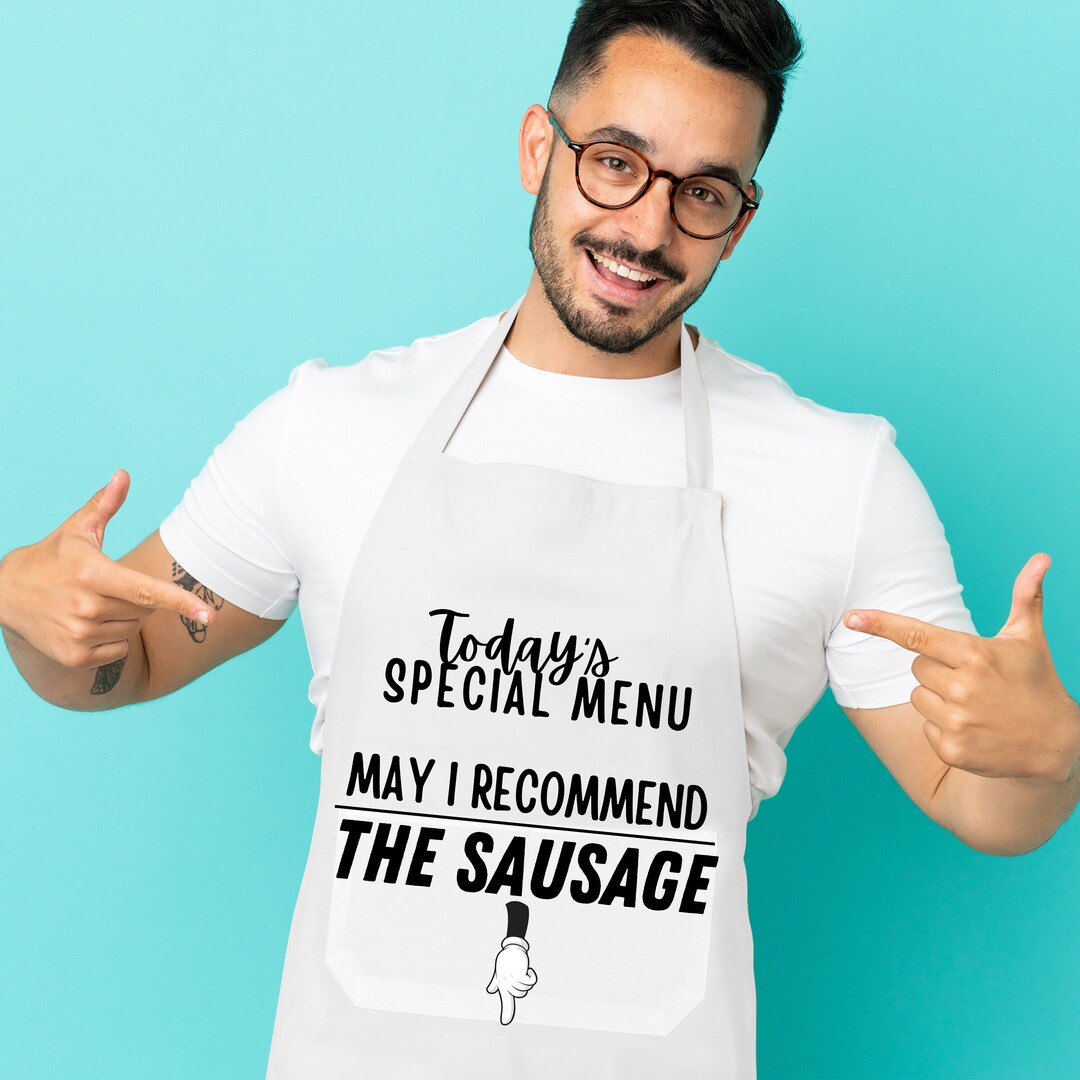 Funny Cooking Apron, Naughty Gift for Him, Chef Apron, Dad Apron, Funny ...