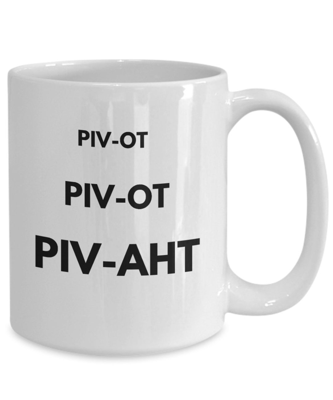 Pivot Retro Style Coffee Mug for Sitcom Lovers, Gift Ideas for Friends ...
