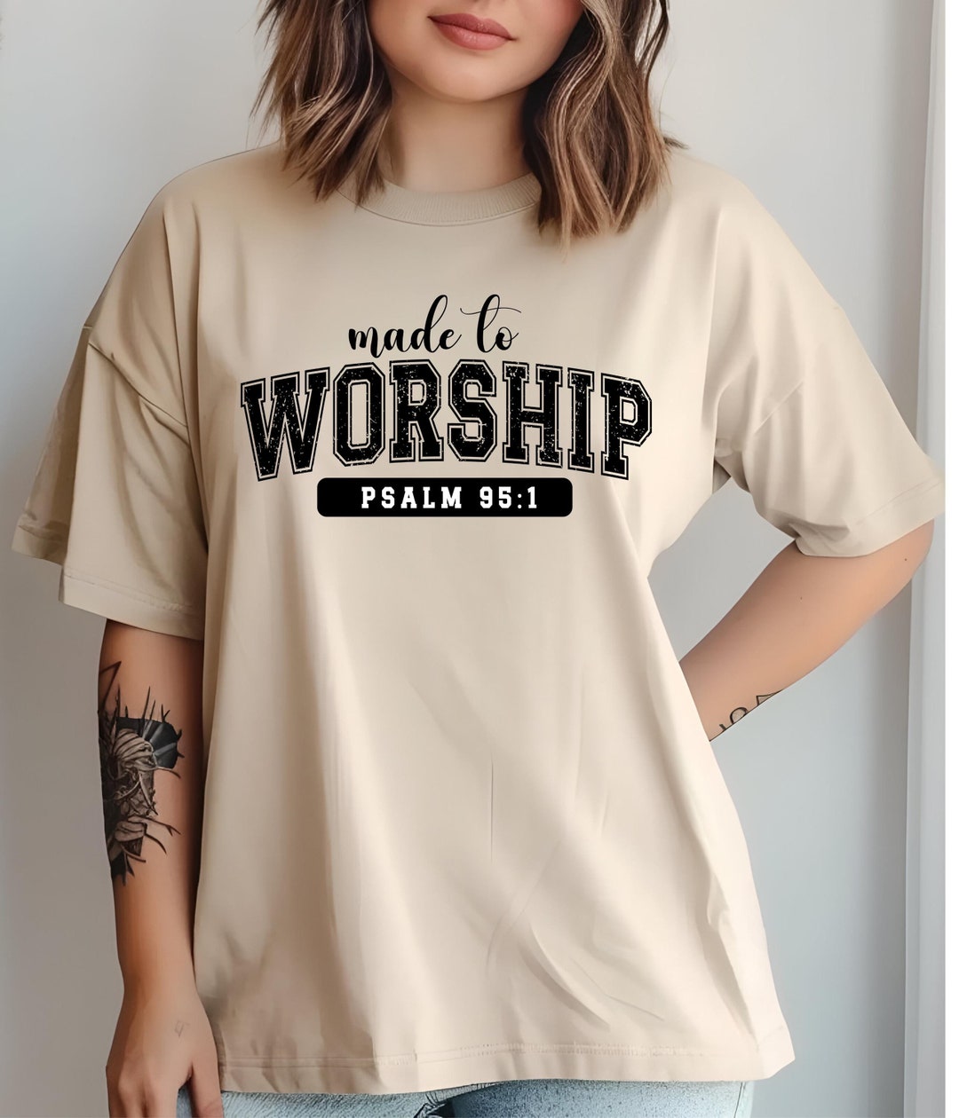 Made to Worship Comfort Colors Tshirt, Praise and Worship Tee ...