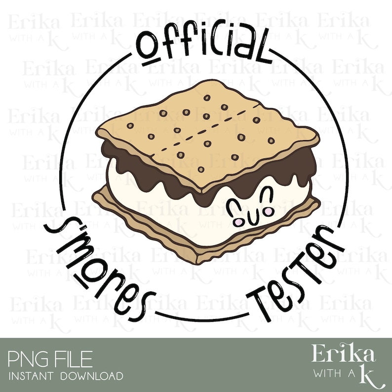 Cute Smiling Smores PNG Designs, Camping Campfire S'mores Quotes, PNG ...