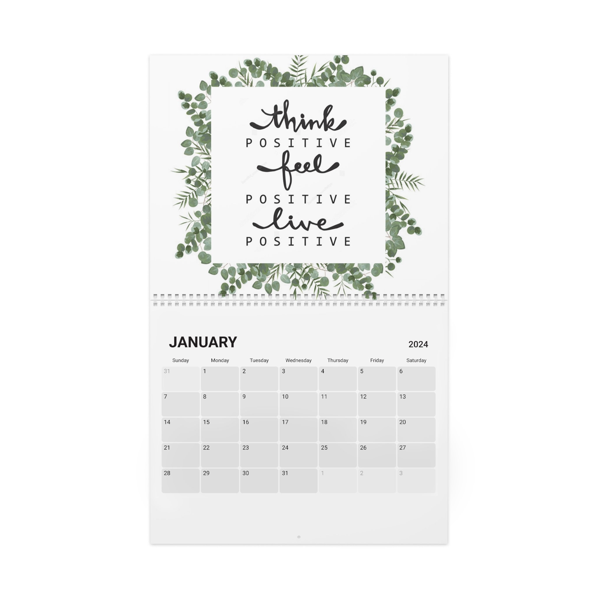 2024 Motivational Wall Calendar Motivational Quotes for Every Month ...