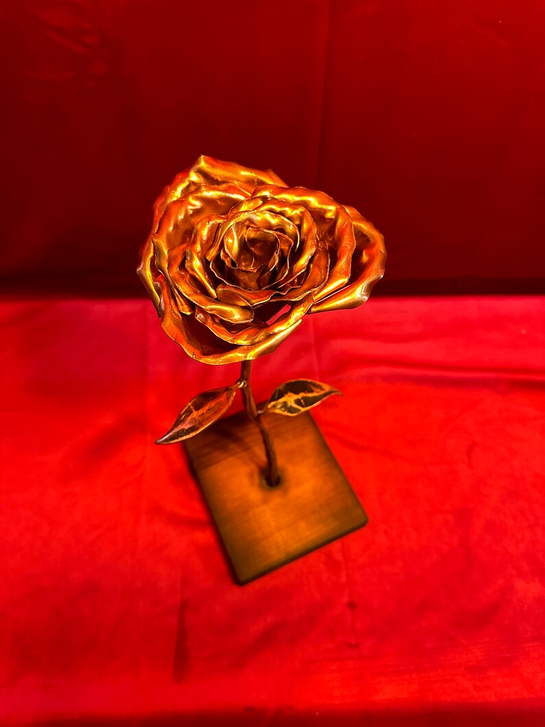 Copper Rose - Etsy
