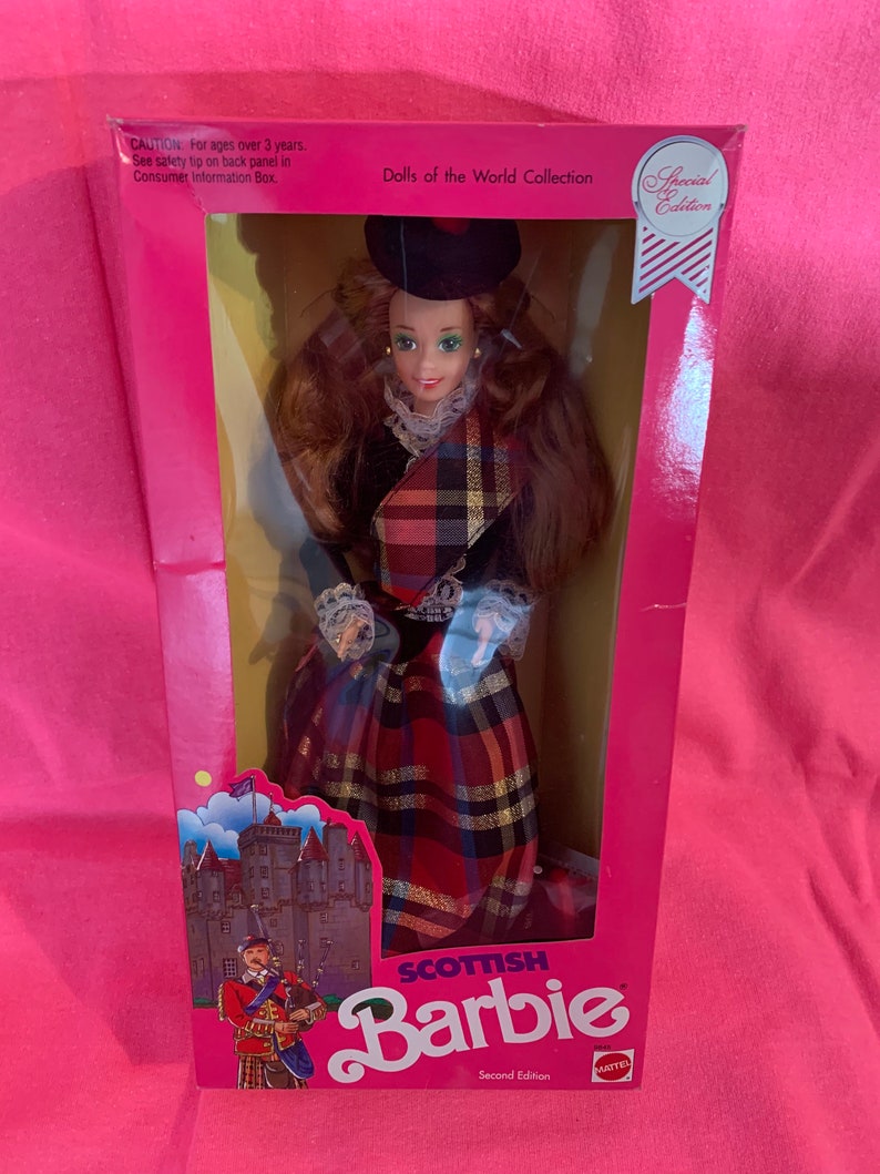 Scottish Barbie - Dolls of the World Collection - Etsy