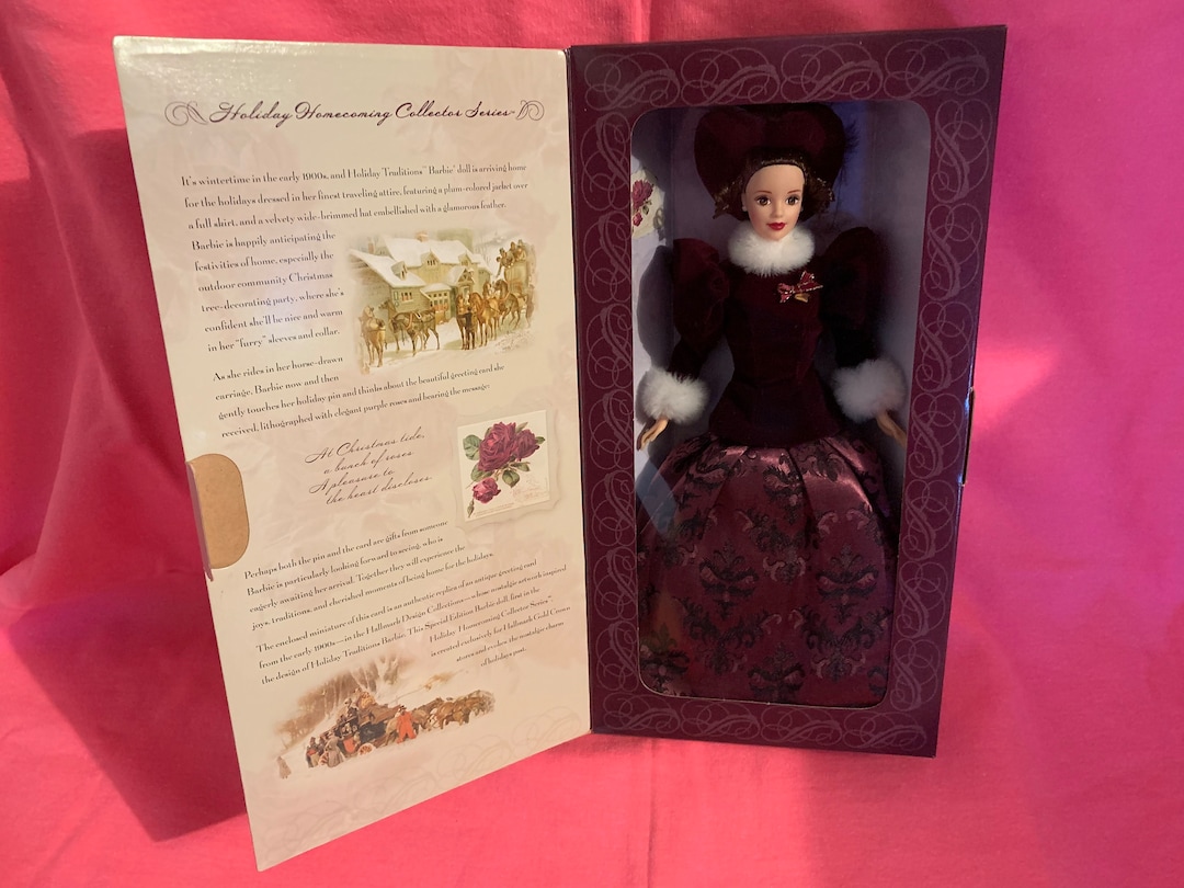 1996 Holiday Traditions Barbie - Hallmark Series - Special Edition - Etsy