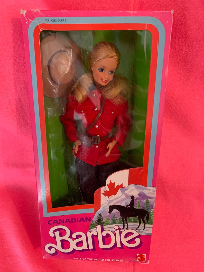 Canadian Barbie - Dolls of the World Collection - Etsy