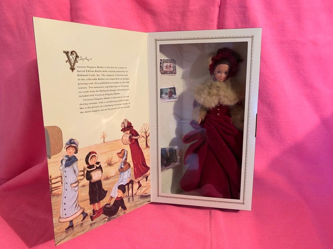 1994 Victorian Elegance Barbie - Hallmark Series - Special Edition - Etsy