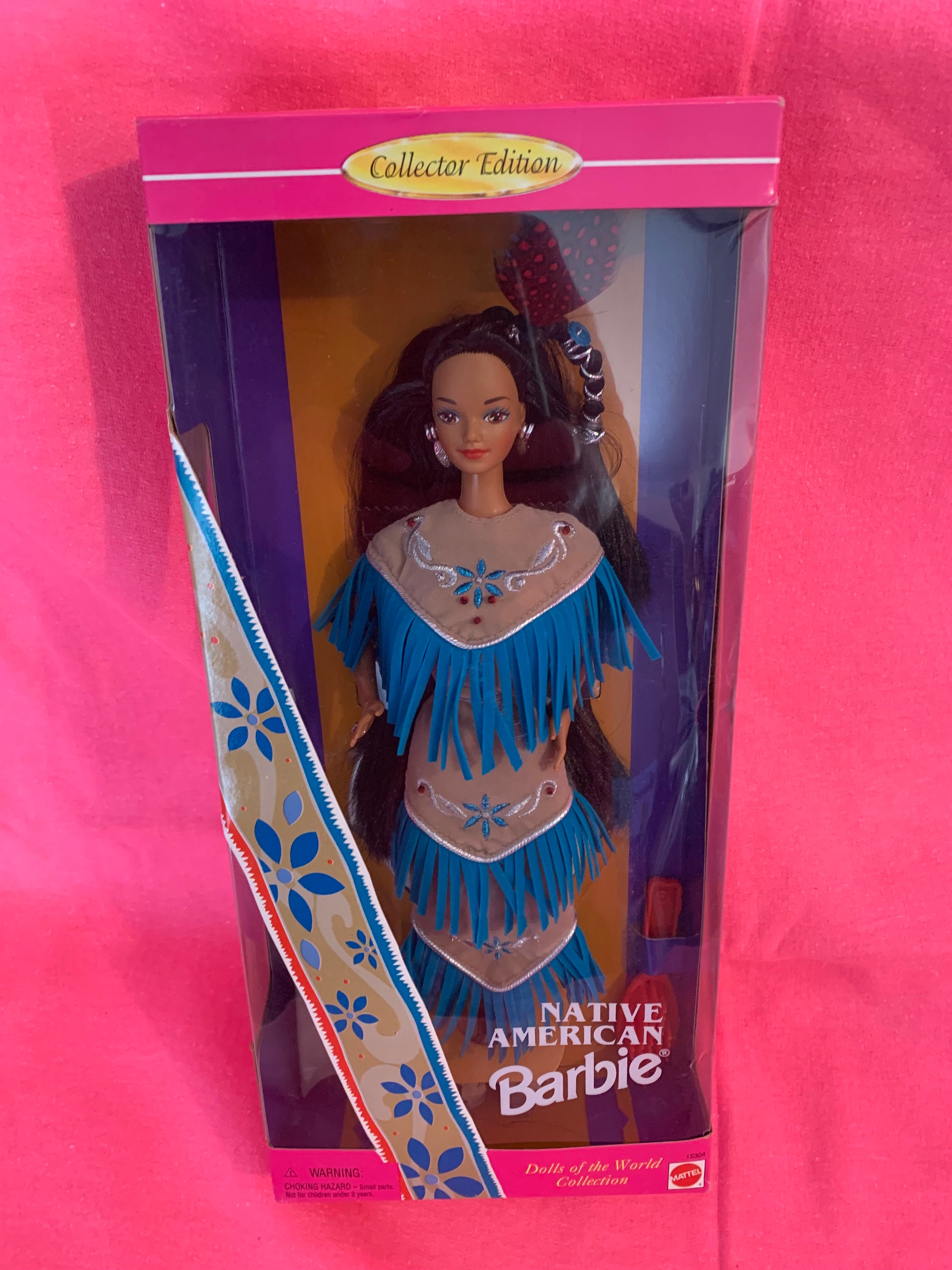 Native American Barbie - 1996 - Dolls of the World Collection - Etsy