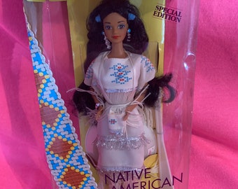First Edition Native American Barbie - 1992 - Dolls of the World ...