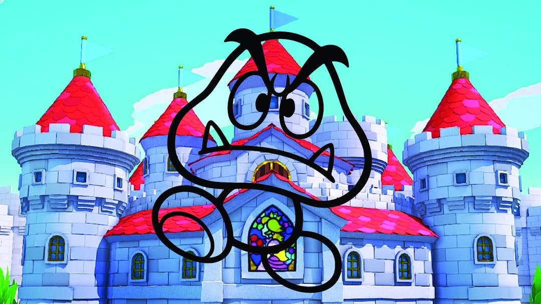 Mario GOOMBA Vinyl Decal Sticker - Etsy