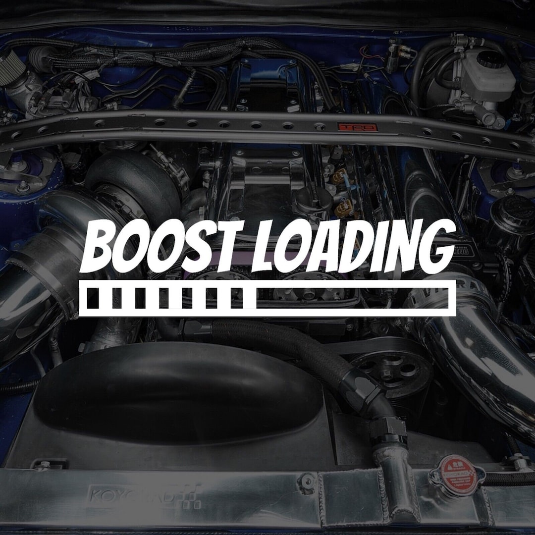 BOOST LOADING Sticker Vinyl Decal - Etsy