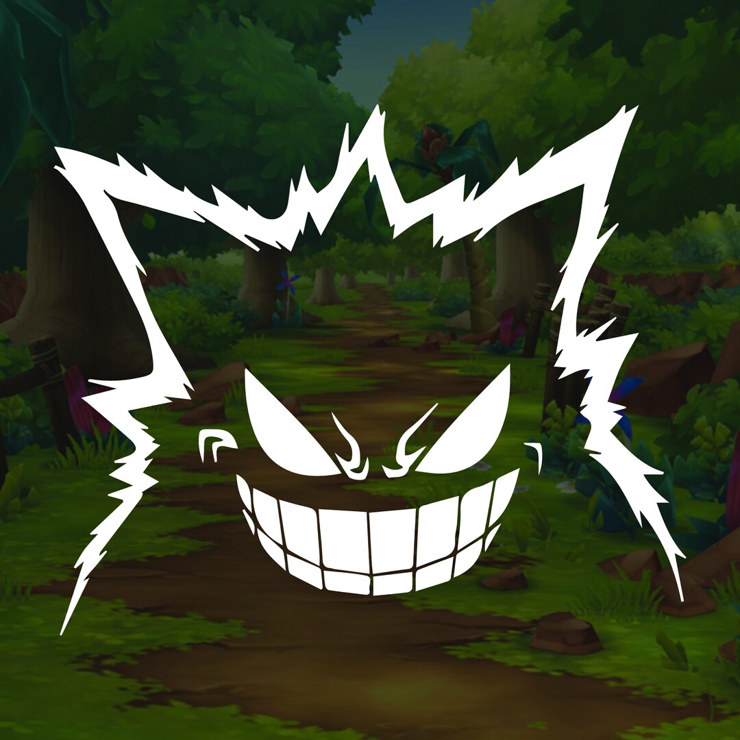 Pokémon Gengar Vinyl Decal Sticker - Etsy