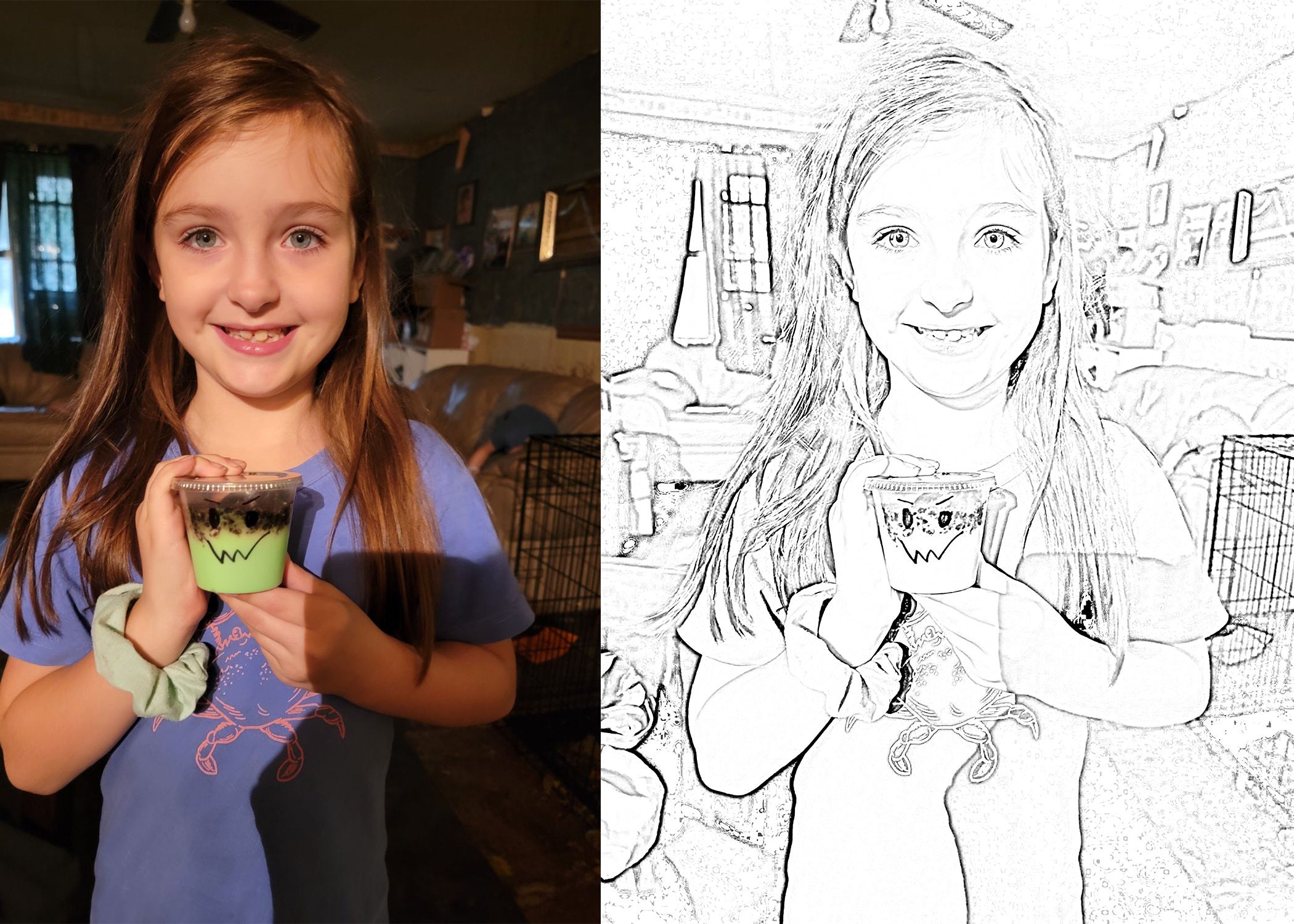 Turn Your Memories Into a Coloring Page Make a Piece of Art That Will ...