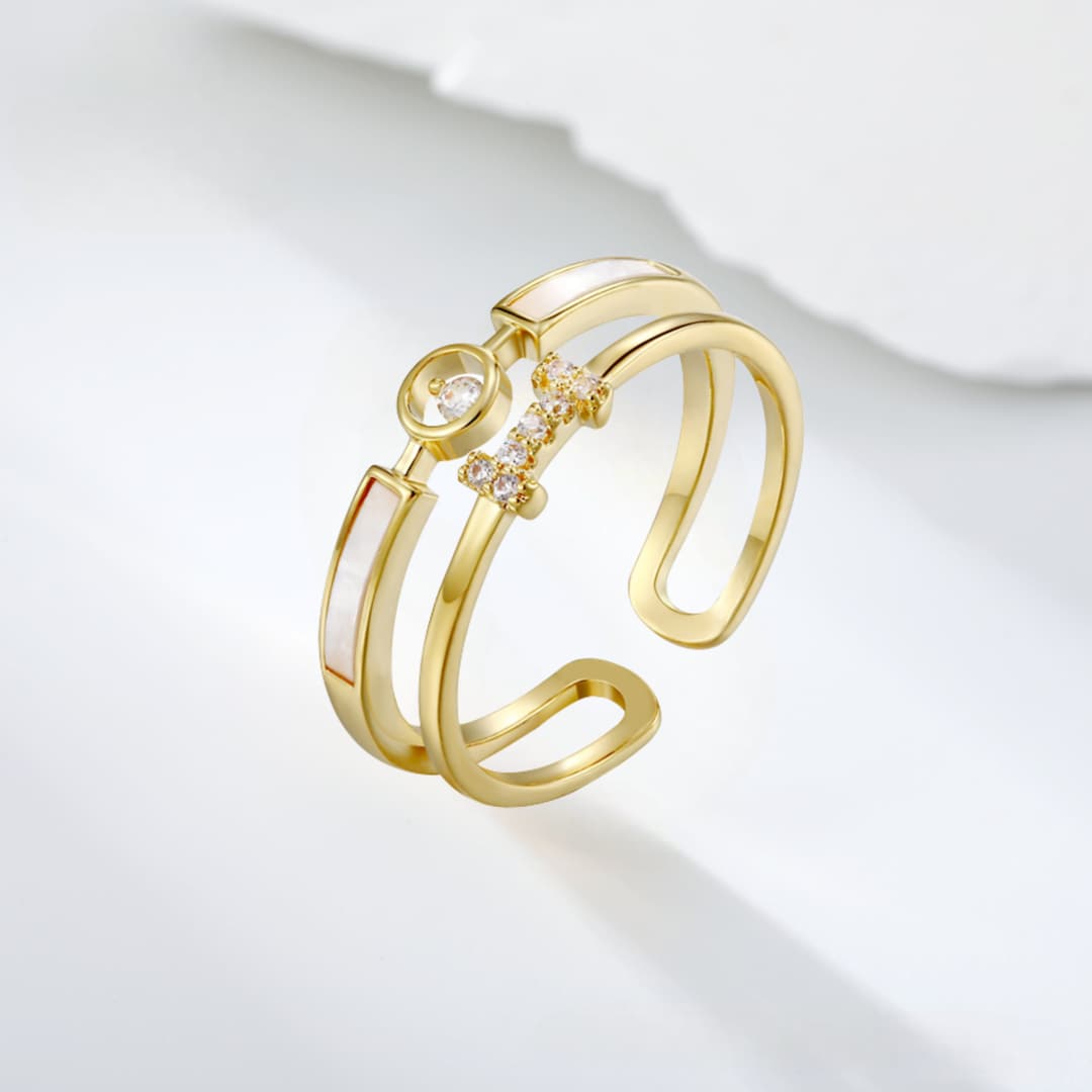 D'ORO RING I Gold Ring I Ring I Women's Ring I I Gold Jewelry I Women's ...