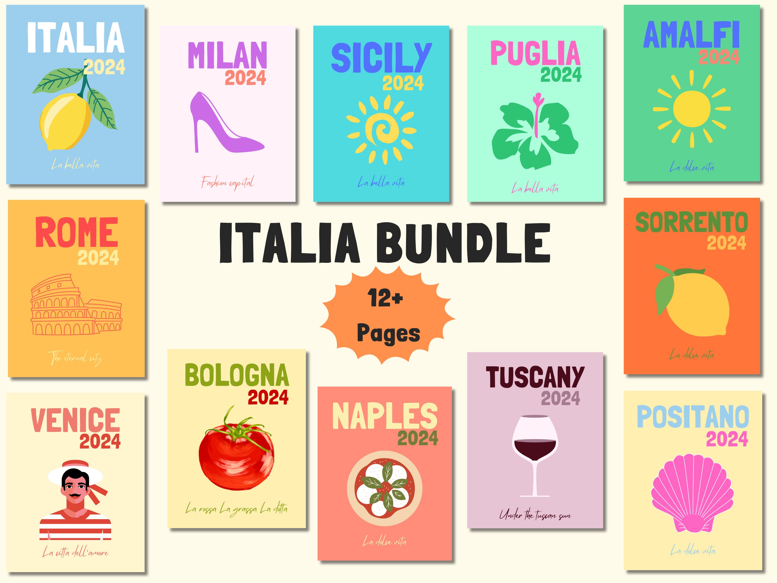 Italy Bundle Photo Book | Travel Photo Book | Coffee Table Book ...