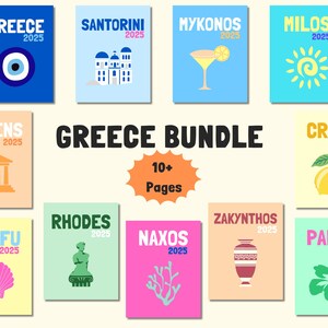 Greece Bundle Photo Book | Travel Photo Book | Coffee Table Book ...