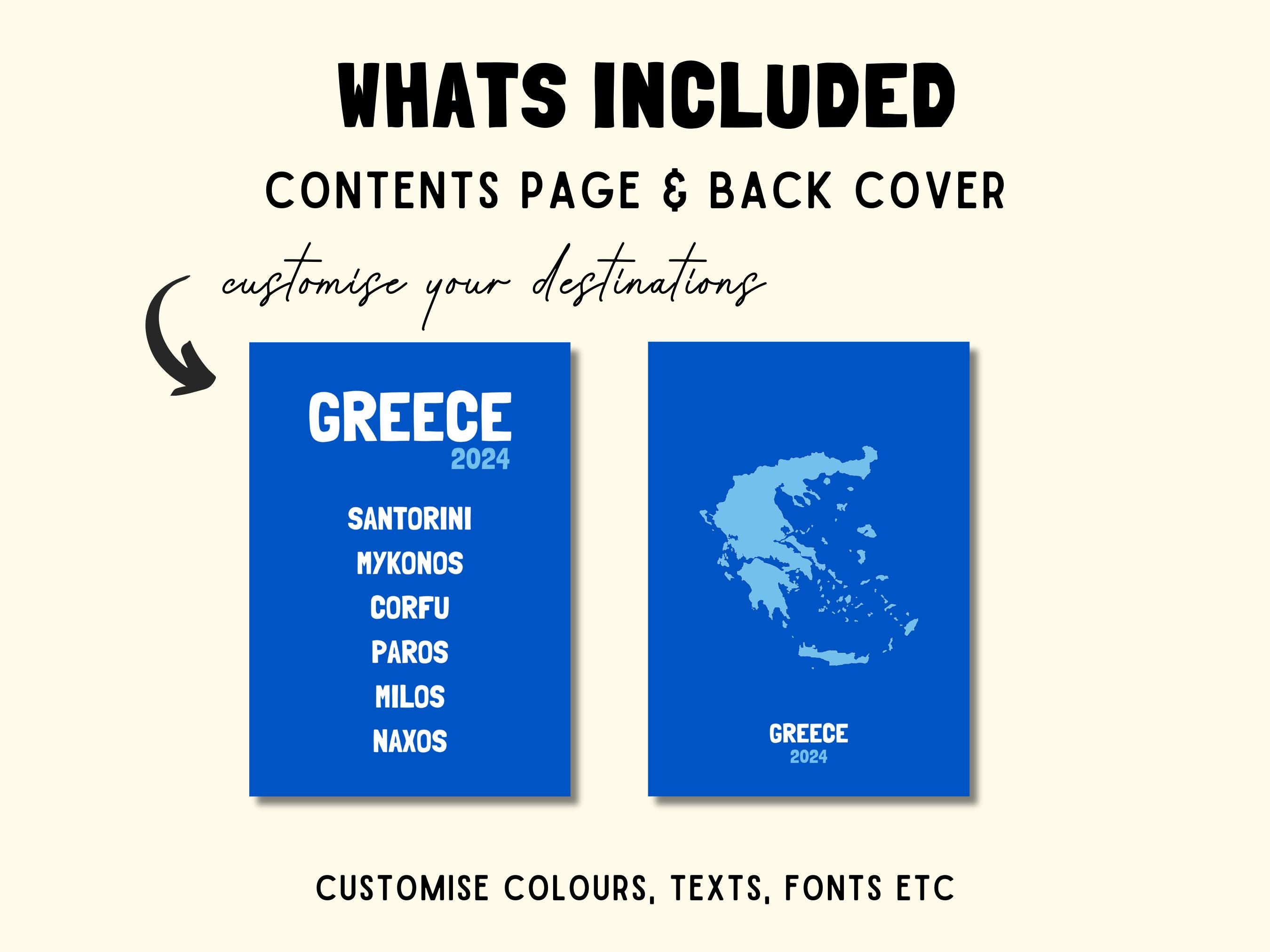 Greece Bundle Photo Book | Travel Photo Book | Coffee Table Book ...