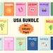 USA Bundle Photo Book | America Photo Book | Travel Photo Book | Coffee ...