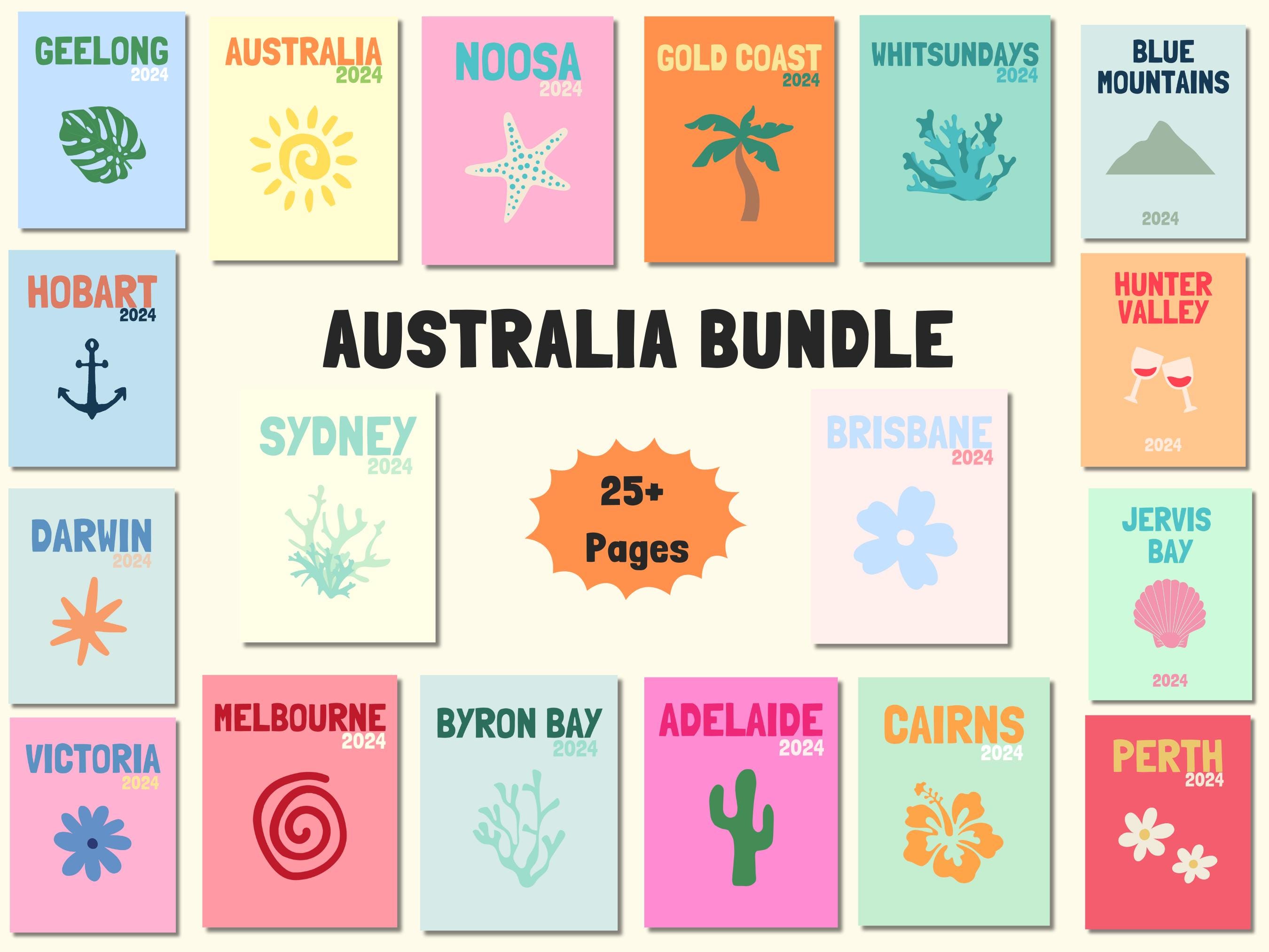 Australia Bundle Photo Book | Travel Photo Book | Coffee Table Book ...