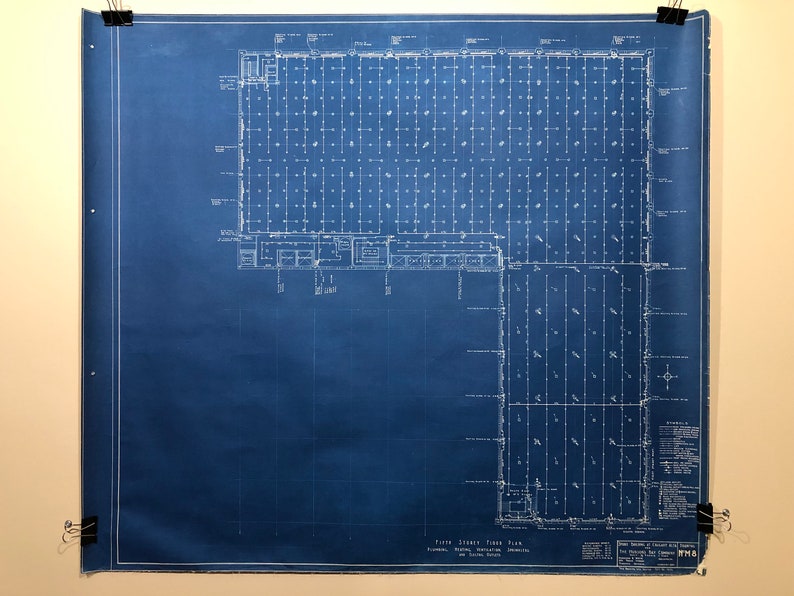 1930 Blueprint of Hudson’s Bay Company Store Building - Nom.8 - Etsy Canada