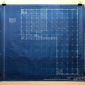 1930 Blueprint of Hudson’s Bay Company Store Building - No.8 - Etsy