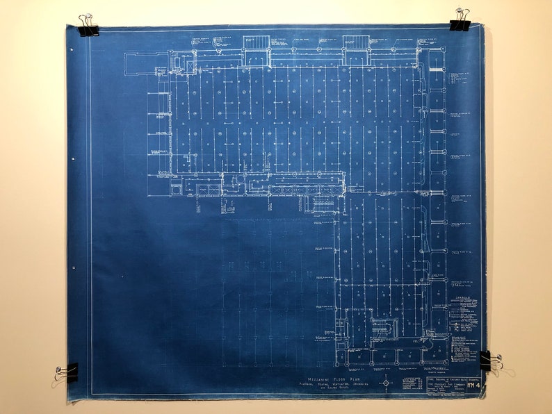 1930 Blueprint of Hudson’s Bay Company Store Building - Nom.4 - Etsy Canada