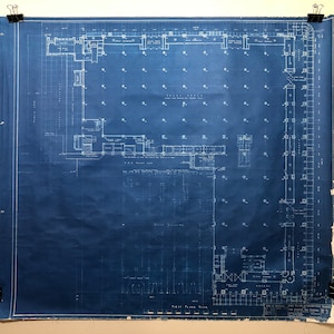 1930 Blueprint of Hudson’s Bay Company Store Building - No.3 - Etsy