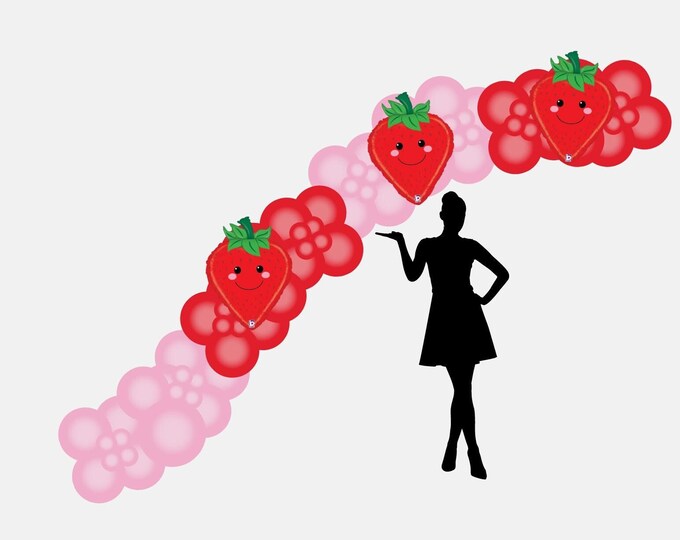 Berry Balloon Garland Berry Balloon Arch Berry Birthday Party Decor ...