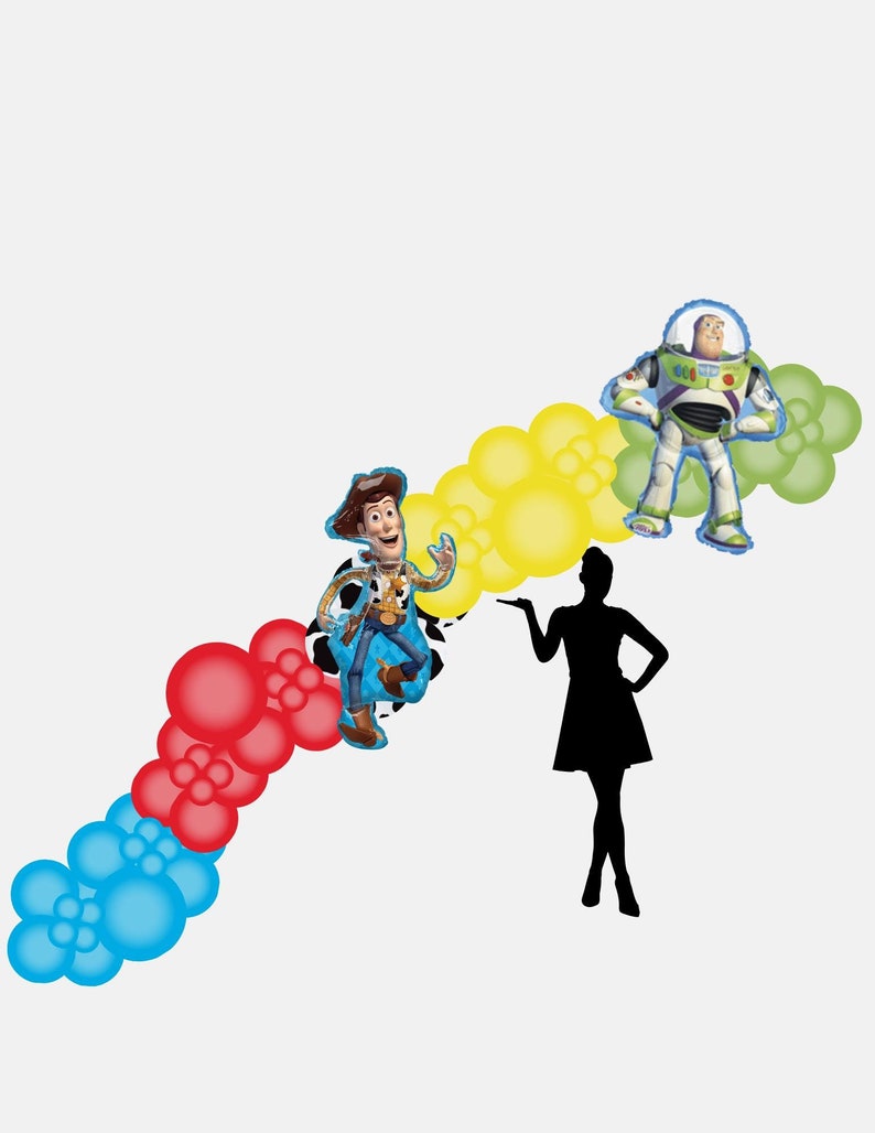 Toy Story Balloon Garland DIY Kit - Etsy