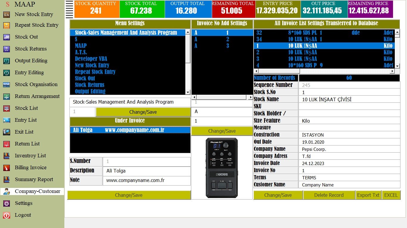 Excel Inventory Management QR & Barcode Generator Sales Tracking ...