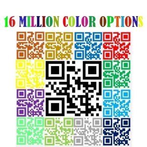 QR Code & Barcode Generator: Infinite Color Excel App (PDF) - Etsy